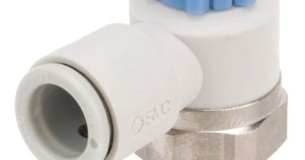 01 MALE THREAD , TUBING IN ,M6 x 1/8" , 10pcs/pkt