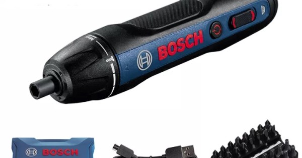 Bosch Go 2 Kit Smart Screwdriver 06019H2181,33 x Accessories Kit(32pcs ...