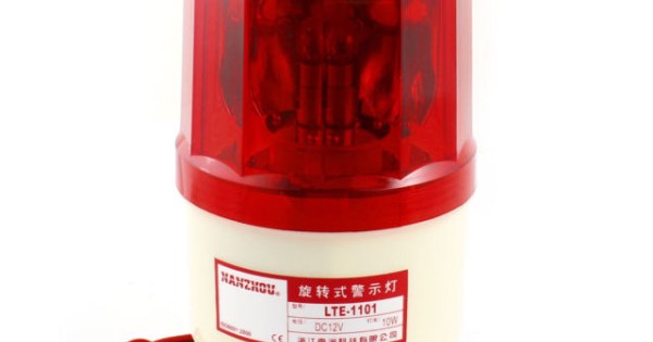 Revolving light LTE1101 ,4 '' warning light Bulb :10 W Voltage : 240 ...