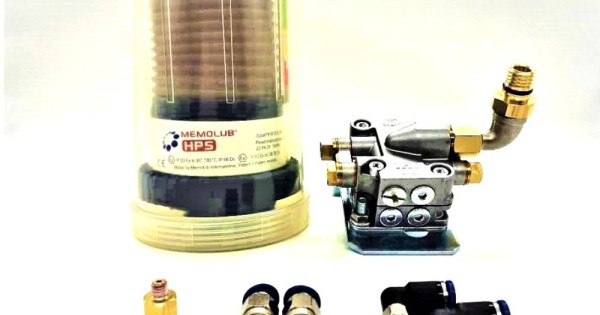 MEMOLUB HPS MEGA 240CC ,AUTOMATIC LUBRICATION SYSTEM FOR 2 POINTS ...
