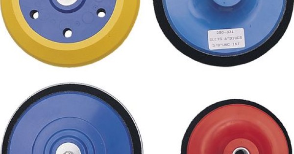 FLEXIBLE BACKING PADS FOR VELCRO SANDING DISCS,150MM