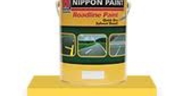 NIPPON ROAD LINE PAINT NON-REFLECTIVE 5L - YELLOW